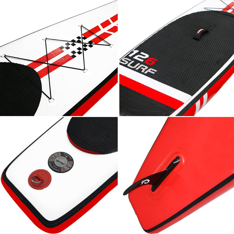 WOWSEA 12'6"/384cm Racer R1 Inflatable Stand Up Paddle Board ...